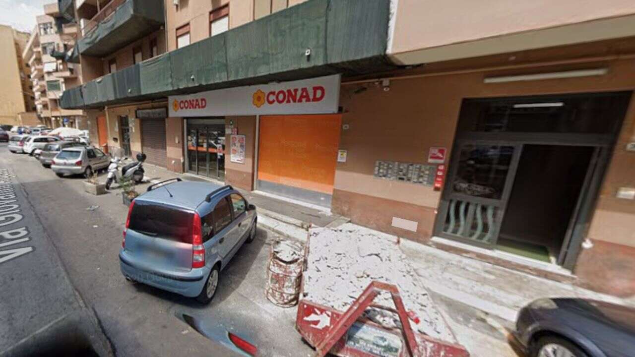 La rapina a un furgone portavalori a Palermo